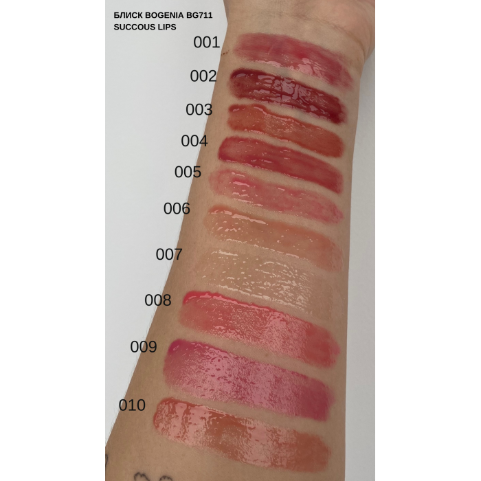 Блиск для губ Angelic Succous Lips 3D effect Bogenia BG711